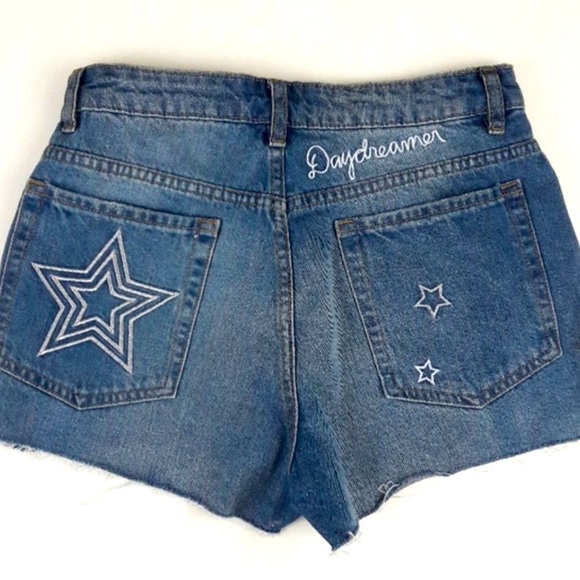 H&M | Shorts | Hm Coachella Embroidered Stars Daydreamer Shorts | Poshmark